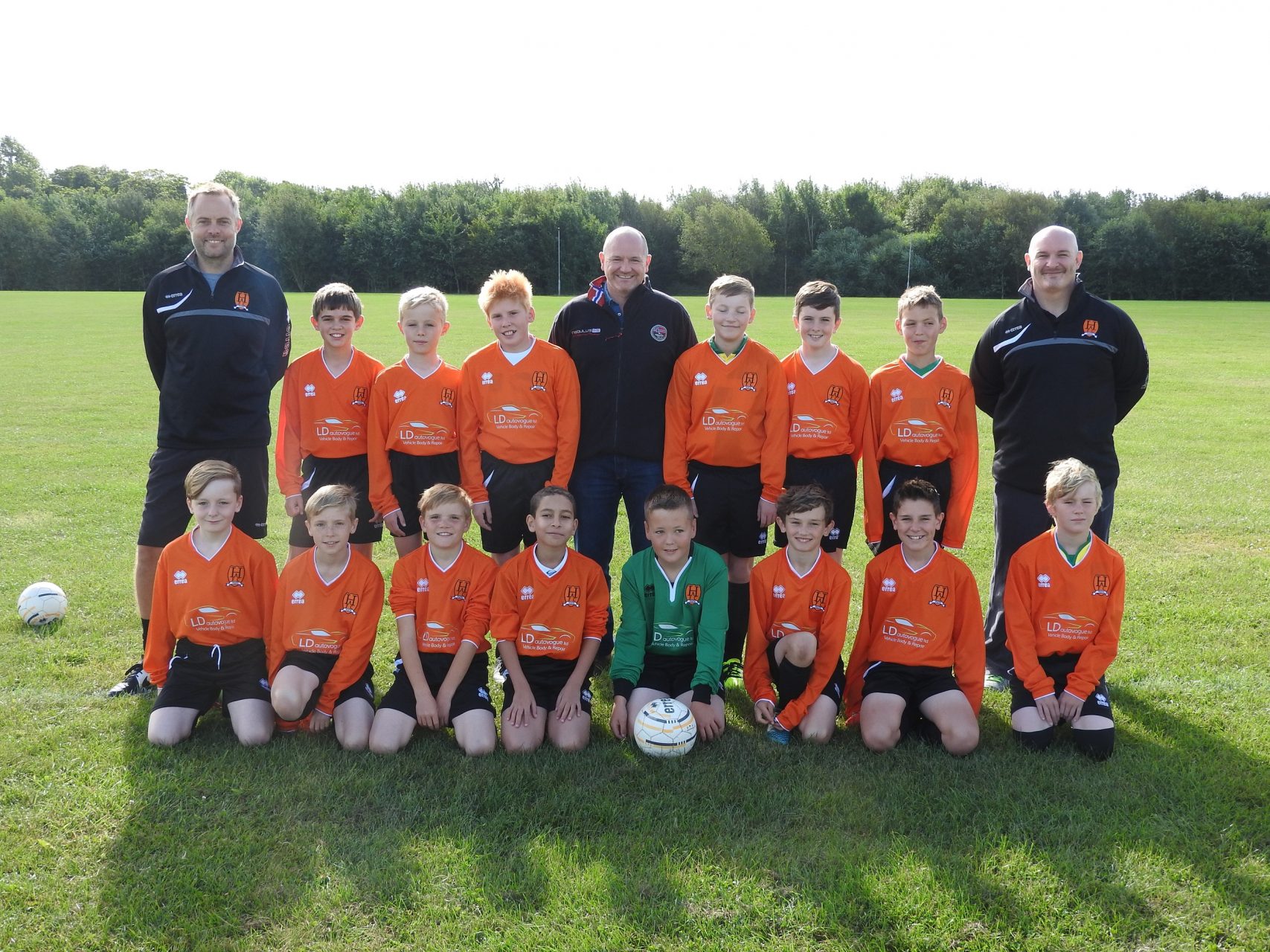 LD AutoVogue Ltd New Shirt Sponsor for Hethersett Athletic Juniors ...